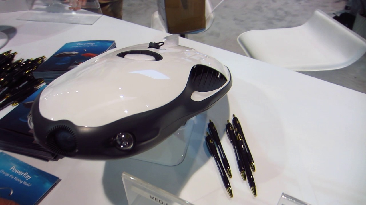Power Ray Underwater Drone - CES 2017 LVCC Tech East, Las Vegas, NV ...