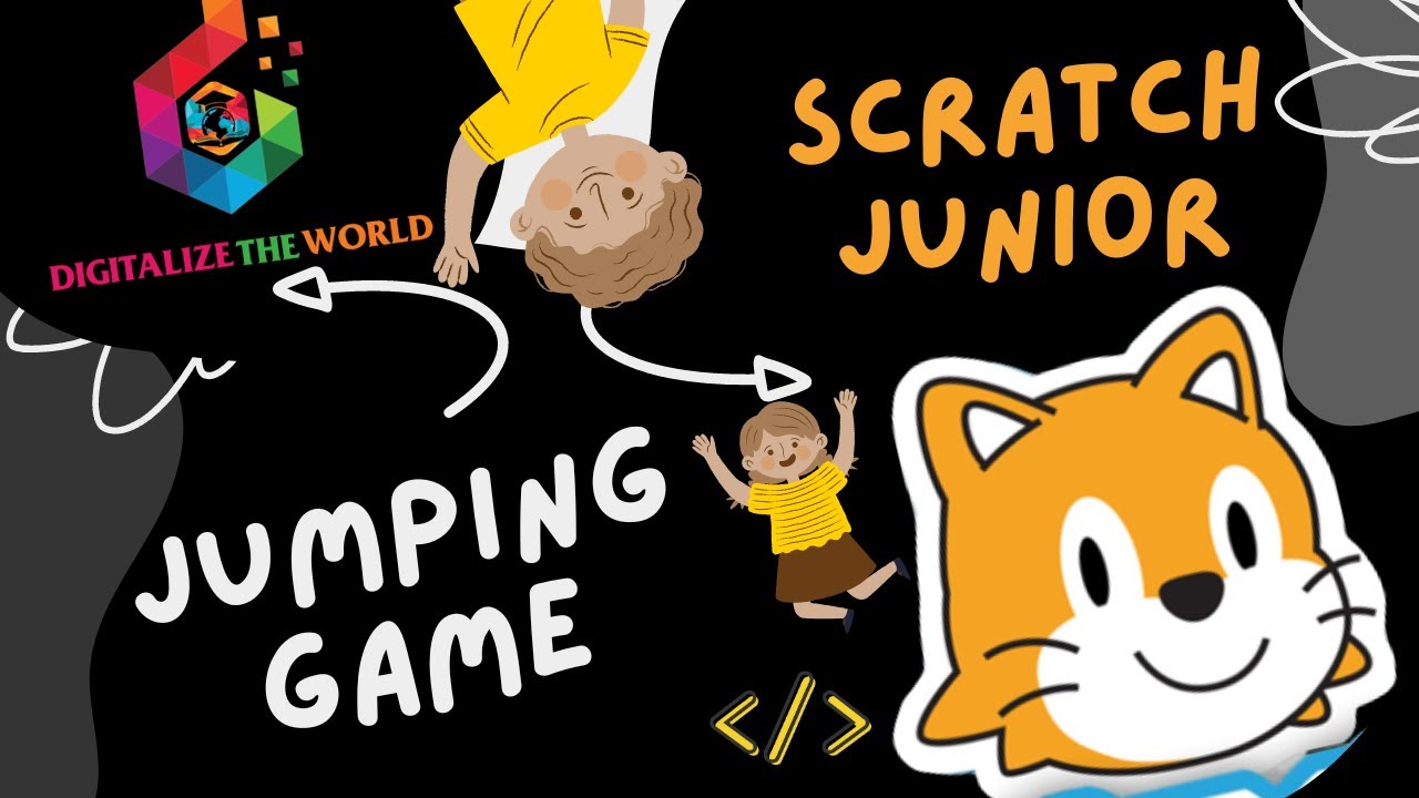 How to make a Jumping Game | Free Beginner Tutorial | How to Code Games ...