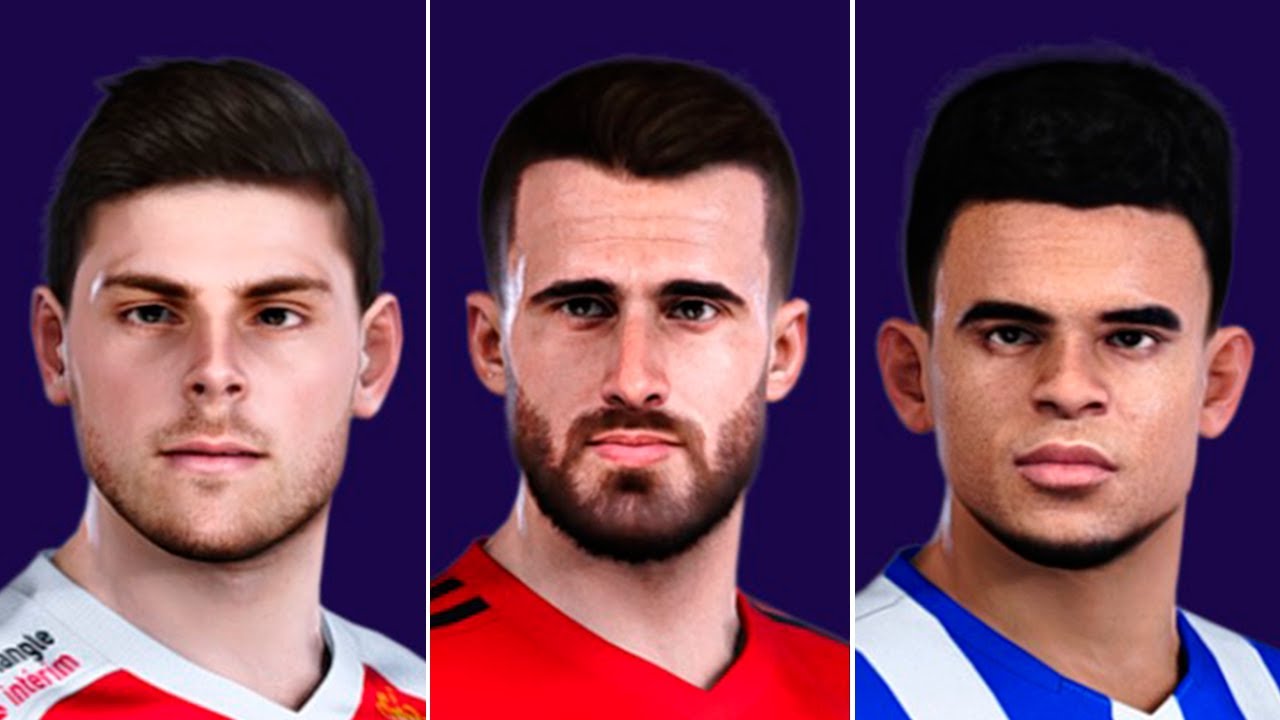 eFootball PES 2021 Season Update - All the faces of Data Pack 7.00 ...