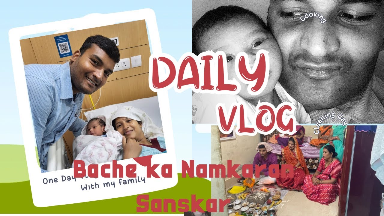 Bache Ka Namkaran Ceremony | Traditional Baby Naming Ritual | pahadi ...