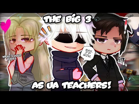 🔥MHA CLASS 1A REACT TO BIG 3 AS NEW UA TEACHERS!🇷🇺/eng/🇹🇷