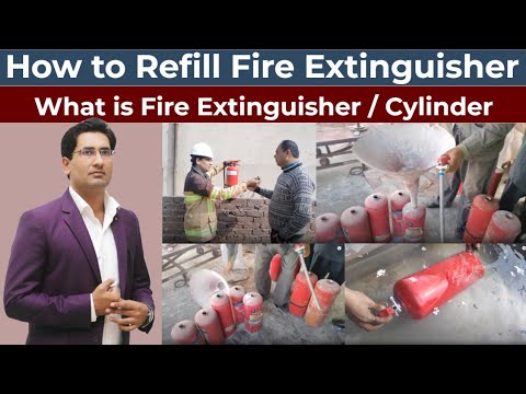 How to refill Fire Extinguisher | DCP Fire Extinguisher | What is Fire Extinguisher || Fire ...