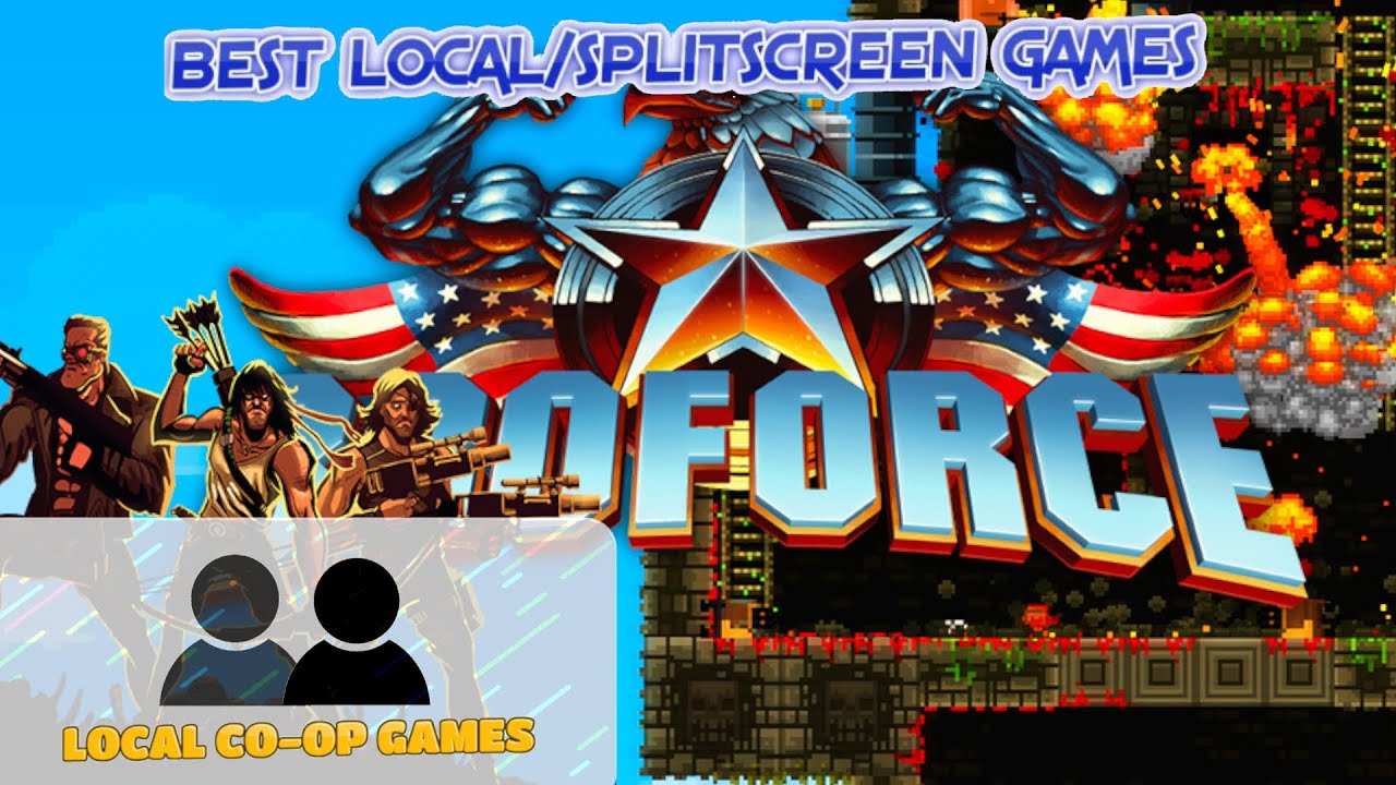 Broforce - Local Coop Gameplay - YouTube