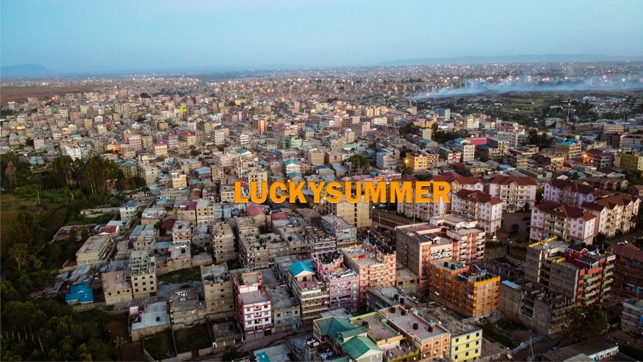 Lucky Summer Estate Nairobi | Dji Mavic - YouTube