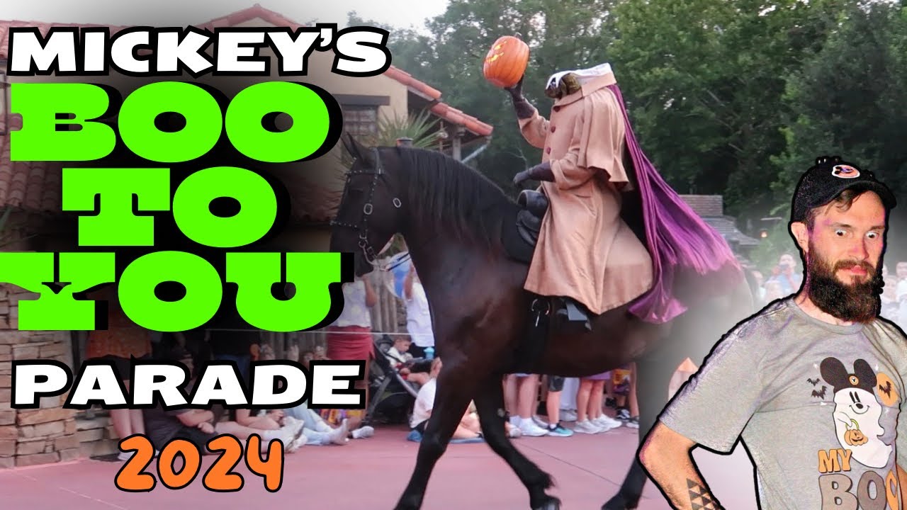 MNSSHP Mickey’s Boo to You Halloween Parade | Opening Night 2024 - YouTube