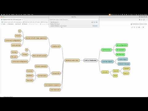 Jupyter Chatbook multi cell LLM chats teaser (Python) - YouTube