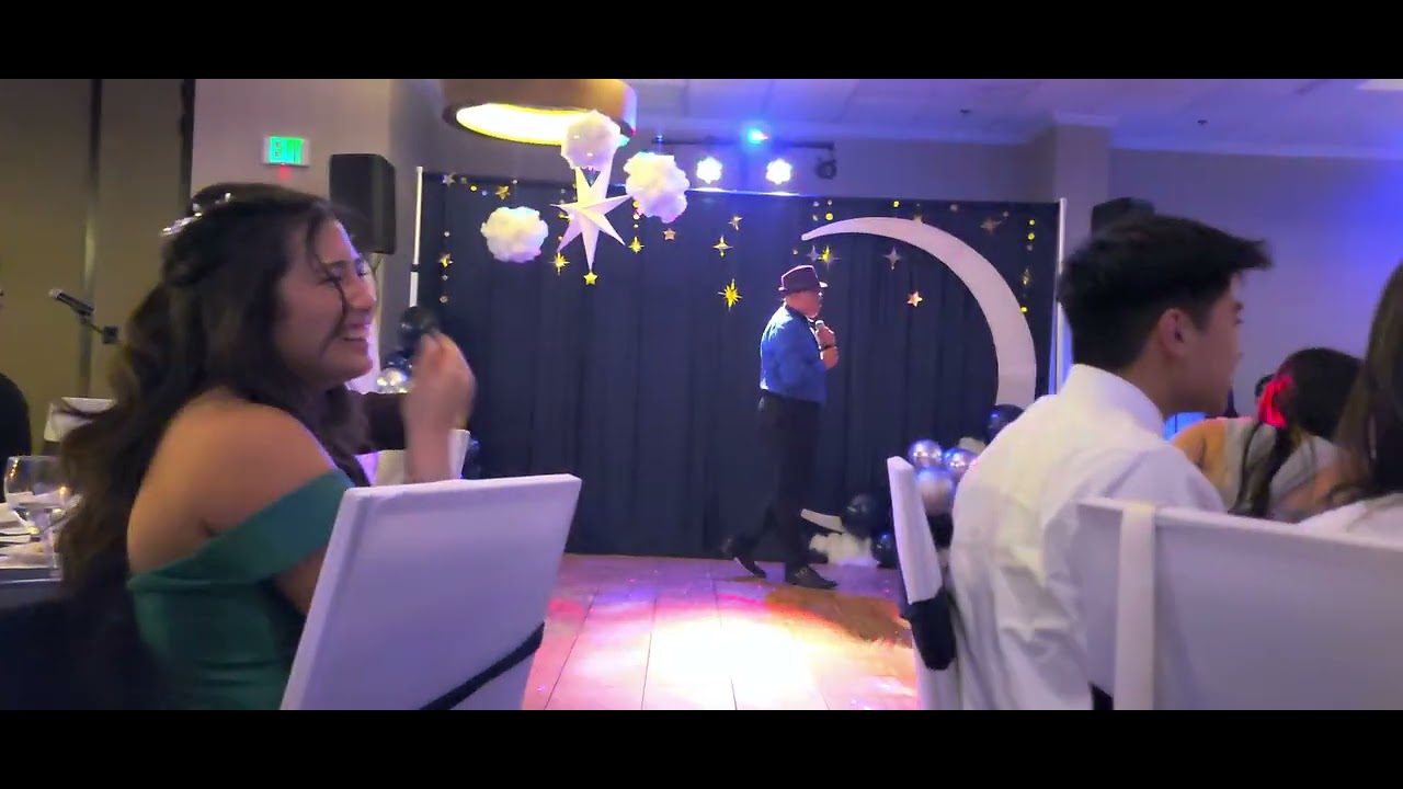 Jade & Jasmine Debut...Dad's speech with slideshow - YouTube
