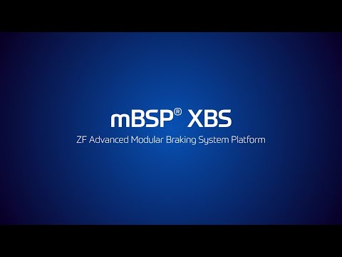 The ZF mBSP XBS Braking System⚙️