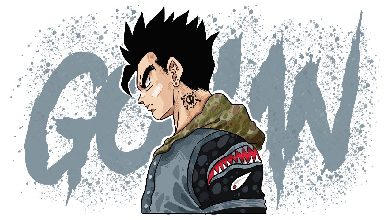 How To draw Gohan Hypebeast | Hypebeast anime - YouTube
