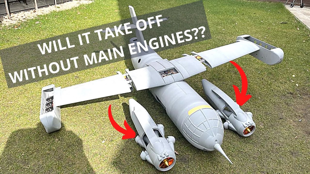 Worlds First Do-31 VTOL RC Jet Model , Will It Take-Off Without The ...