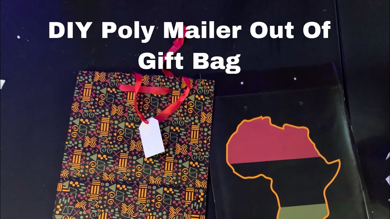 Poly Mailer Gift bag - YouTube