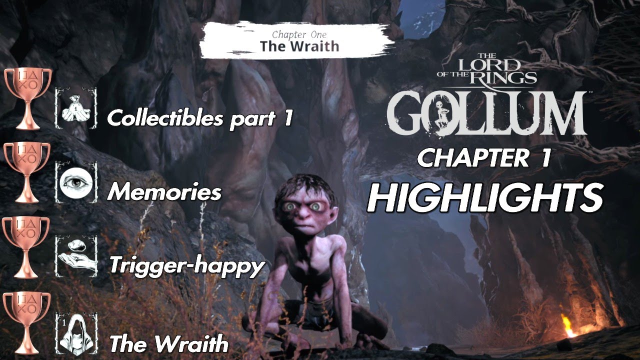 The Wraith, Chapter 1 highlights - The Lord of the Rings: Gollum Trophy ...