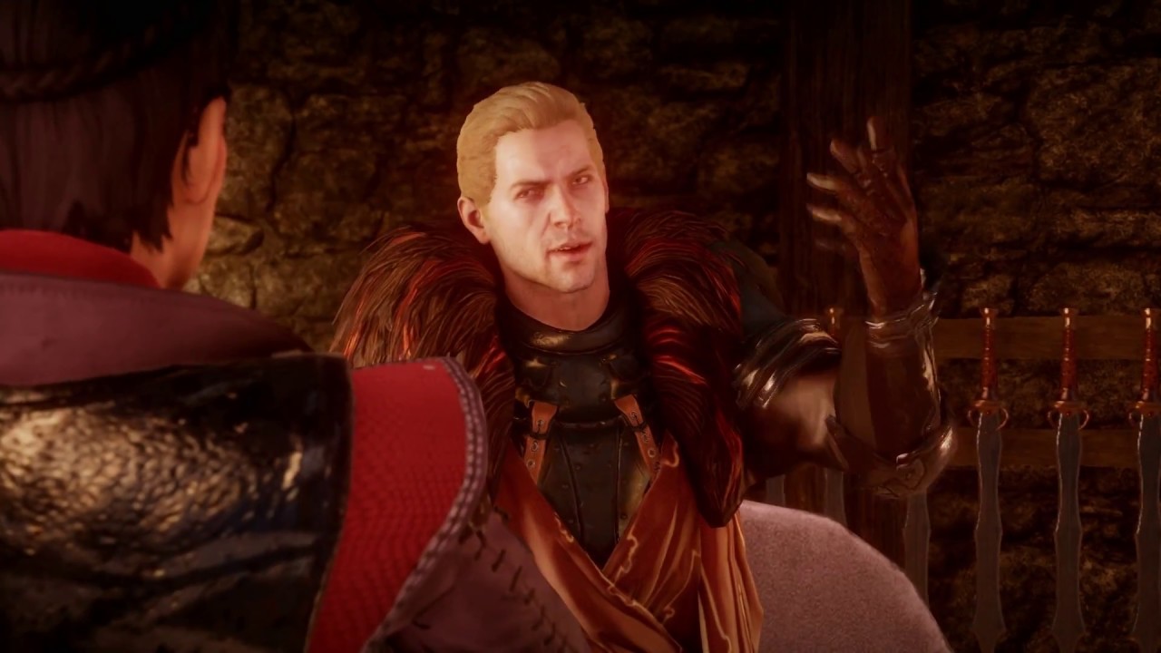 Dragon Age: Cassandra and Cullen talk - YouTube