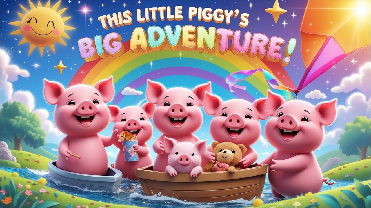 This Little Piggy | MIKU CHIKU-LEARNING WITH RHYMES #nurseryrhymes #rhymes #kids #kidsrhymes # ...