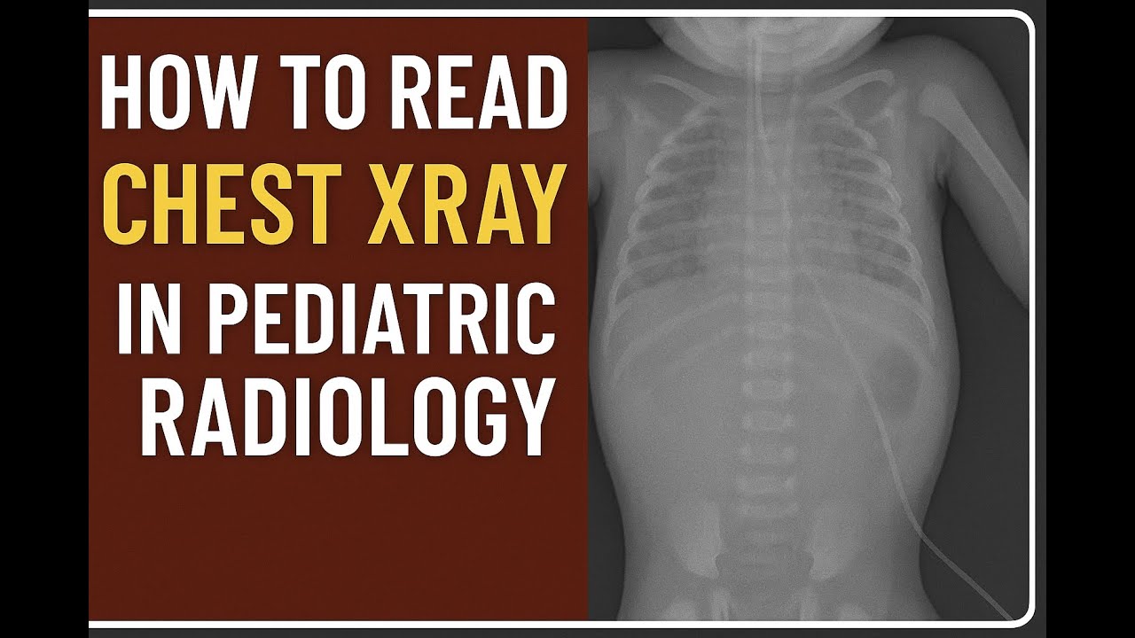 How to Read a Neonatal Chest X-Ray | Pediatric Radiology for Residents ...