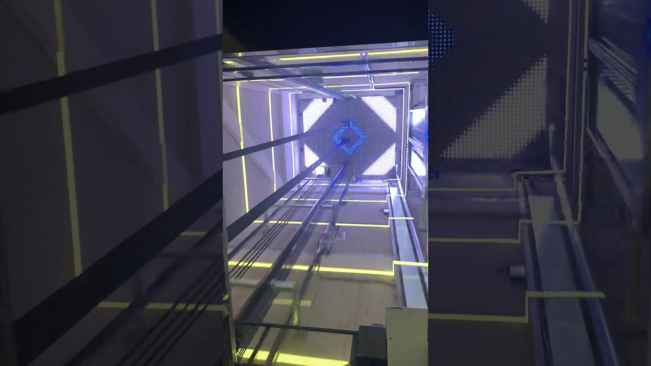 Elevator of lights - YouTube