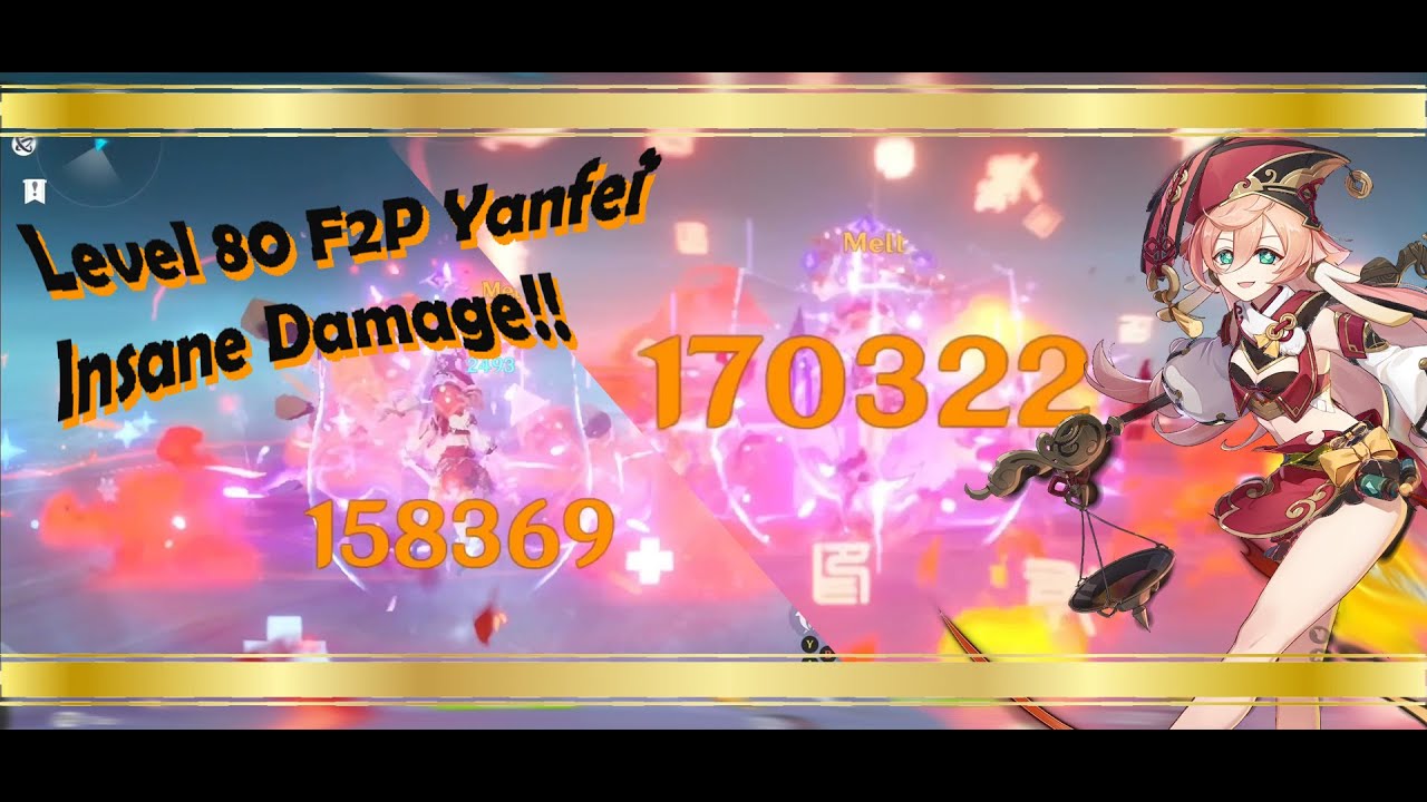 My Strongest F2P Build Yanfei - YouTube