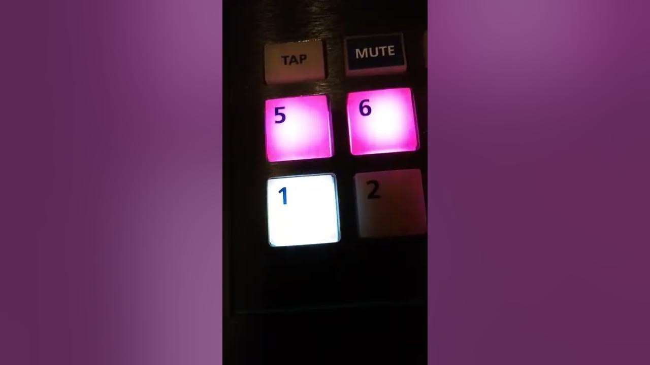 Juno DS Pattern Sequencer, setting volume of main instrument and pattern sequencer, short ...