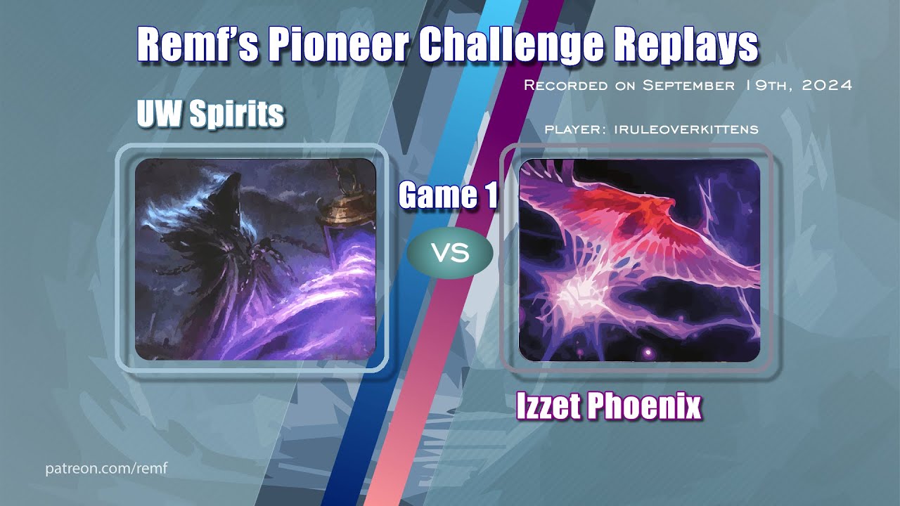 Remf's UW Spirits Pioneer Replays - UR Phoenix - YouTube