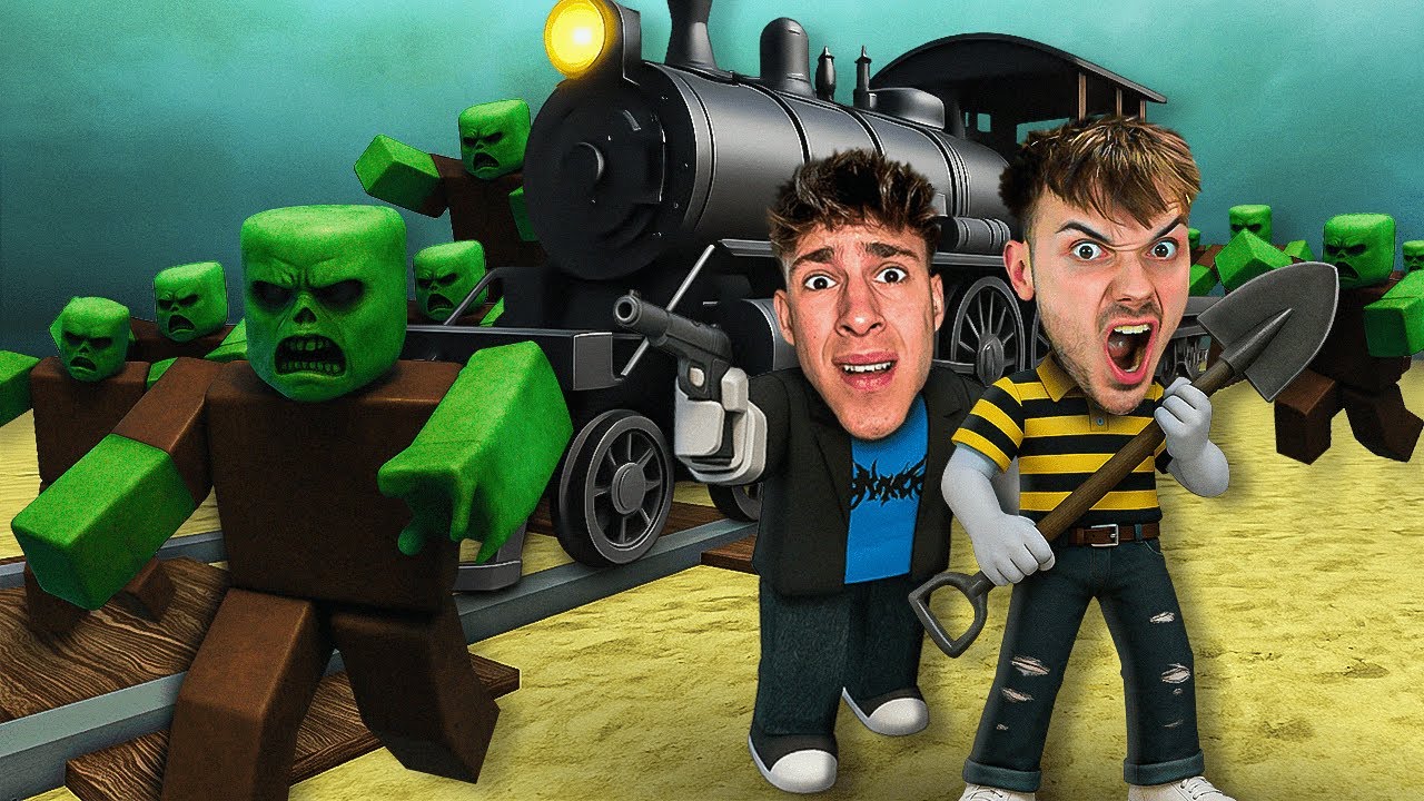 ¡Sobrevive a los Zombies en Rieles Muertos! Roblox Dead Rails - YouTube