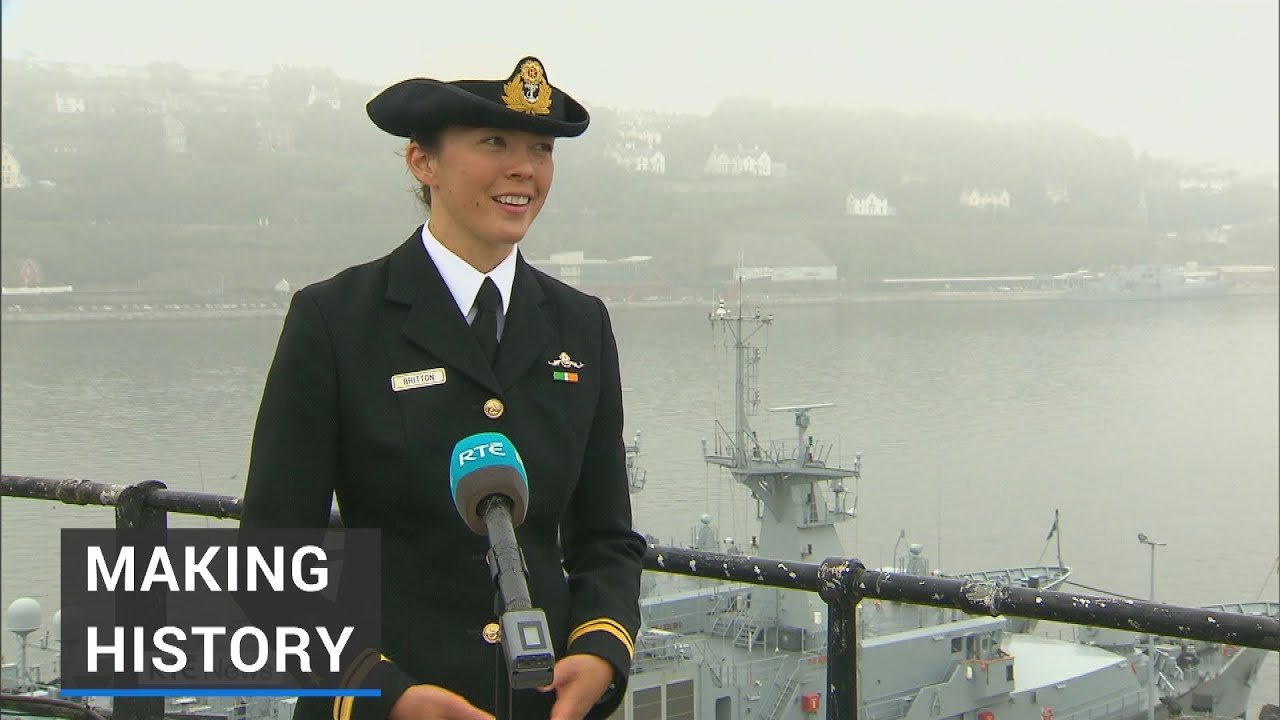 Donegal woman becomes first female diver in Irish Navy's history - YouTube