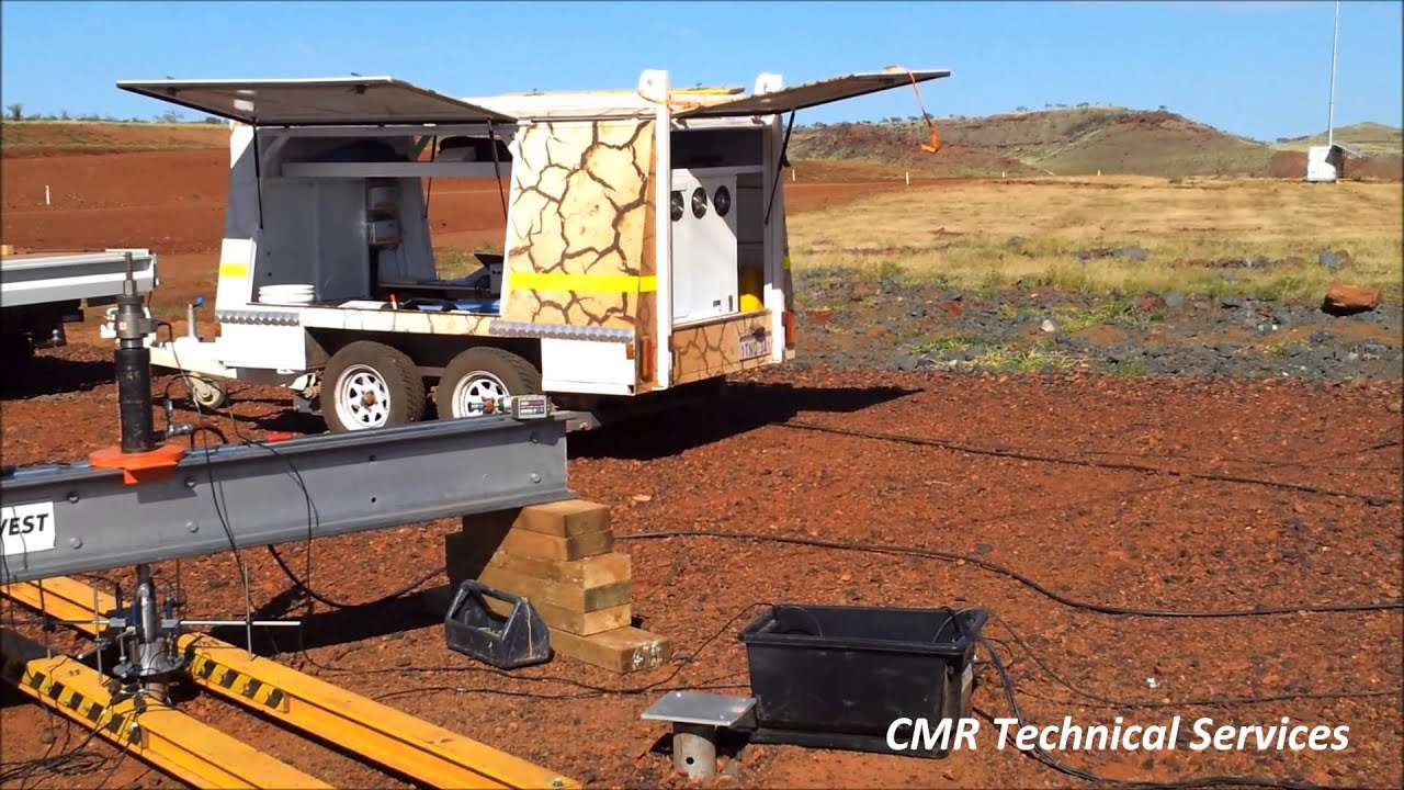 Helical Pile Tension Load Test - YouTube