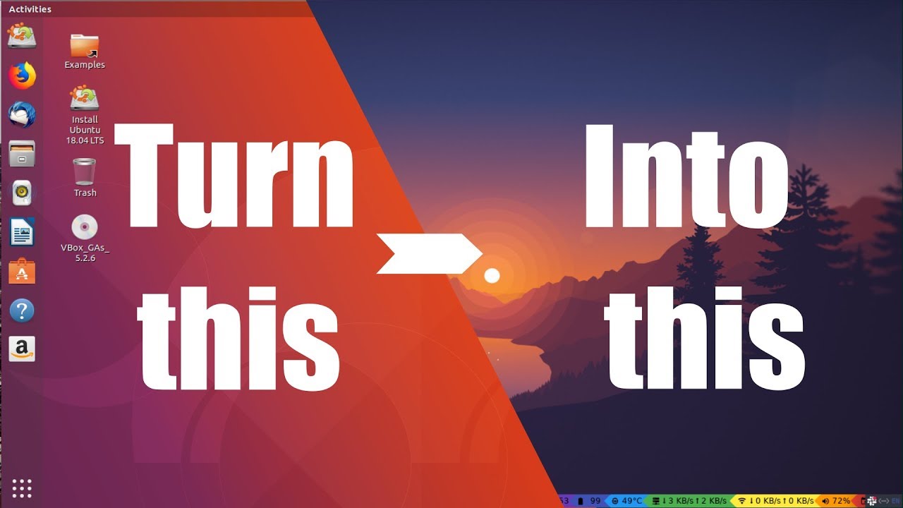 linux customization with bspwm - YouTube