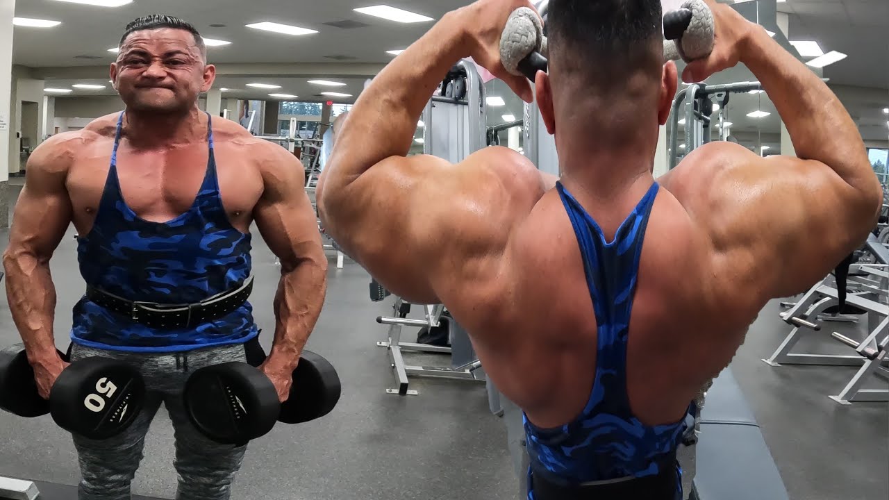 Multi gym Shoulder and Traps workout - YouTube