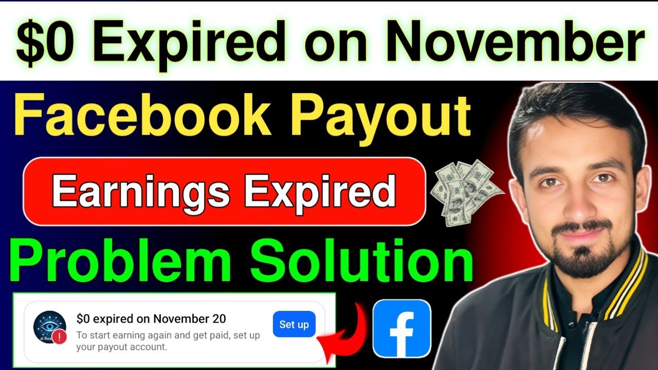 Facebook Payout Account setup | $0 Earnings Expired | Setup Your Payout ...