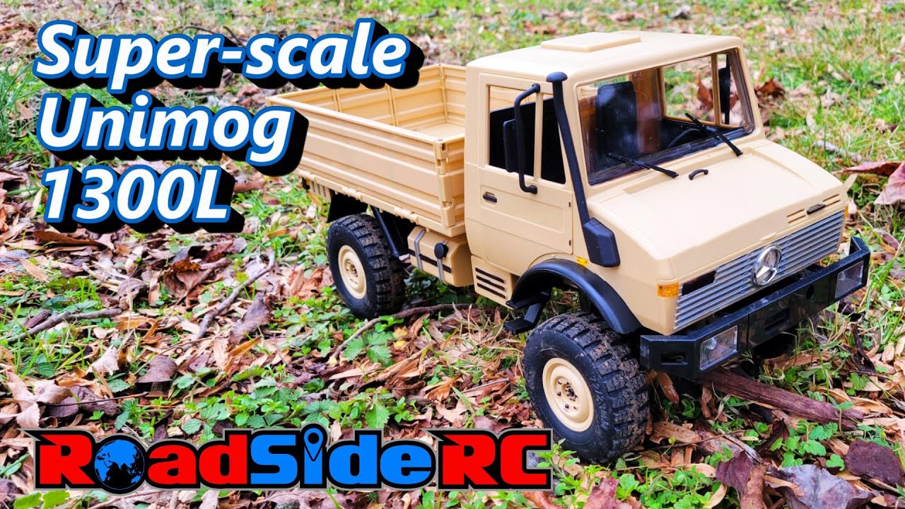 LDR/C Super Scale RC Unimog 1300L First Drive and Review - YouTube