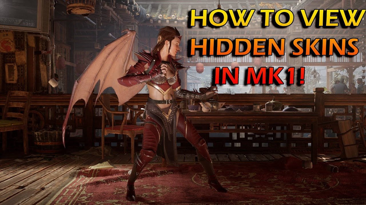 Showing Off Unreleased Skins in MK1 (Stream Clip) - YouTube