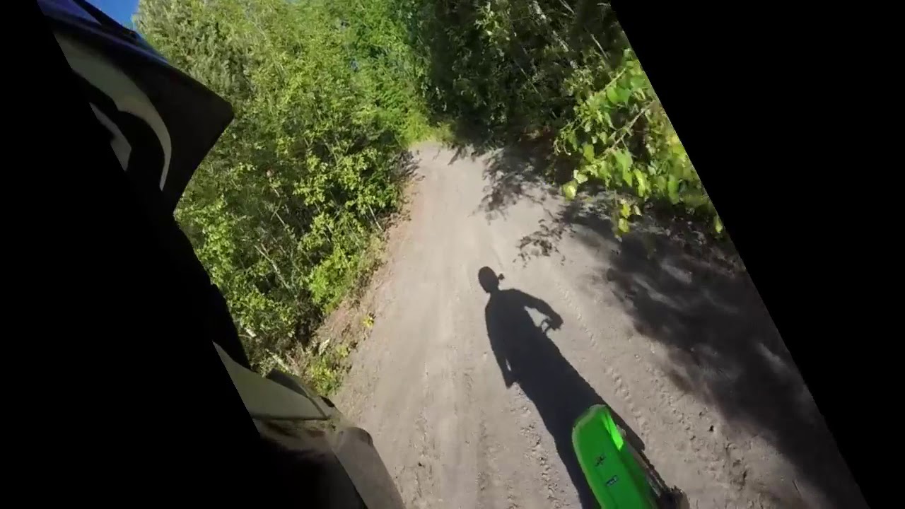 Kawasaki KX 125 -84 test ride - YouTube