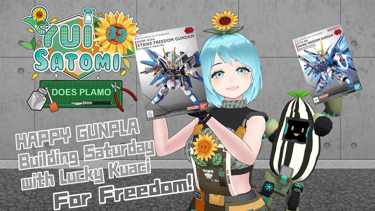 【sdex Strike Freedom And Rising Freedom Gundam】for Freedom Gunpla Building With Lucky Kuaci