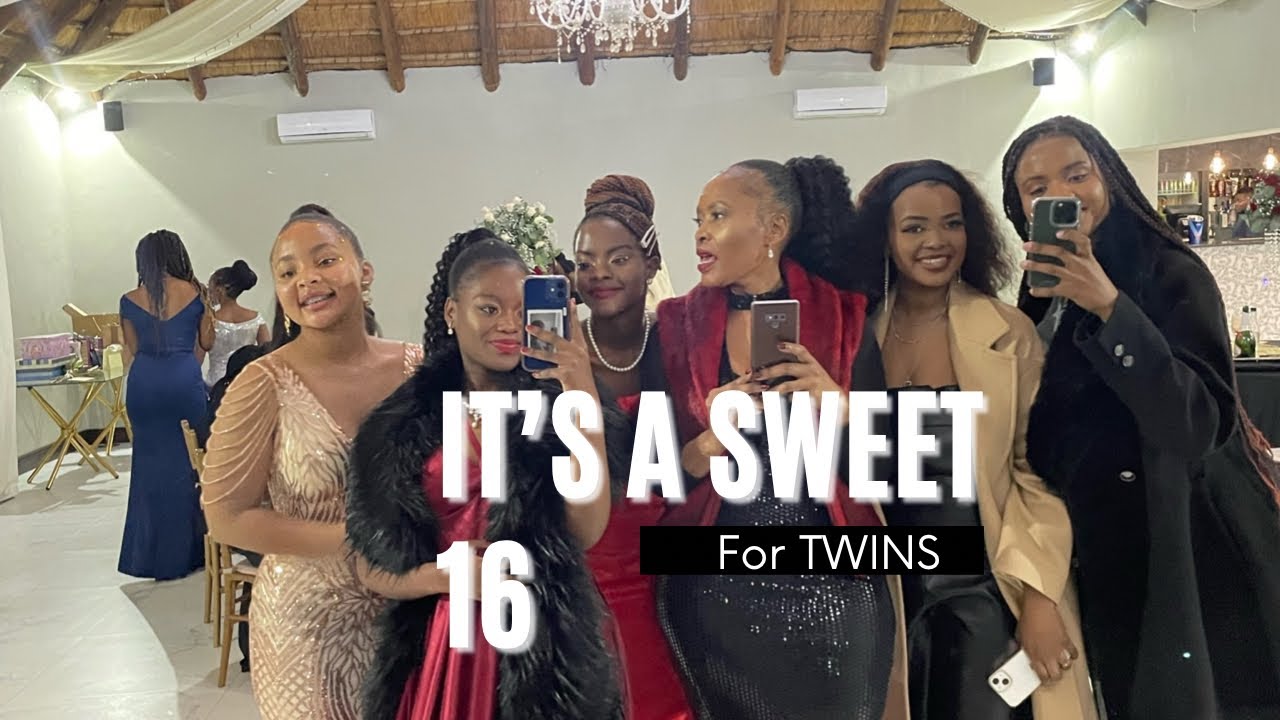 Twins Sweet 16 || Happy Birthday || Naledi and Lesedi || South African ...