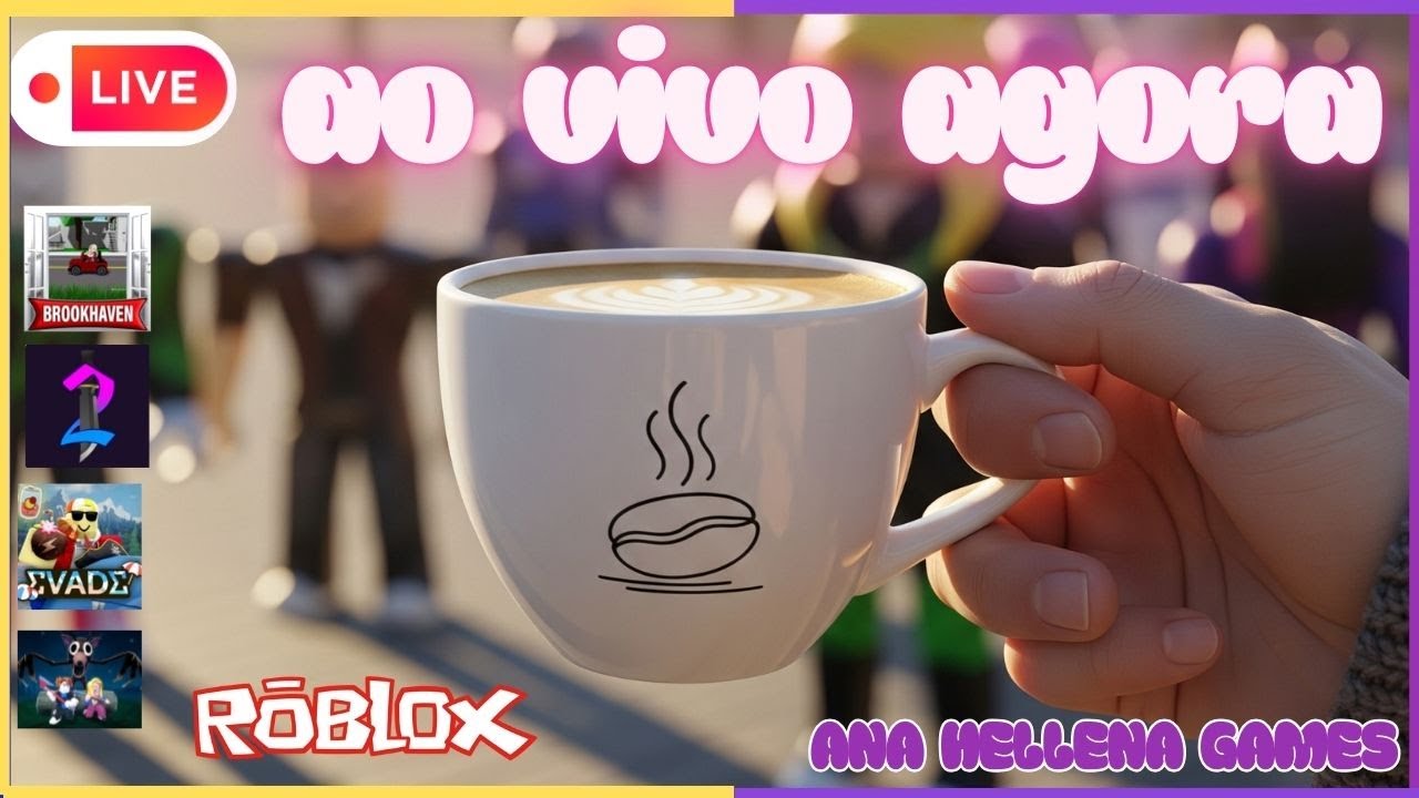 Live de Roblox -Brookhaven | Murder Mystery 2 - Evade | 99 noites e ...