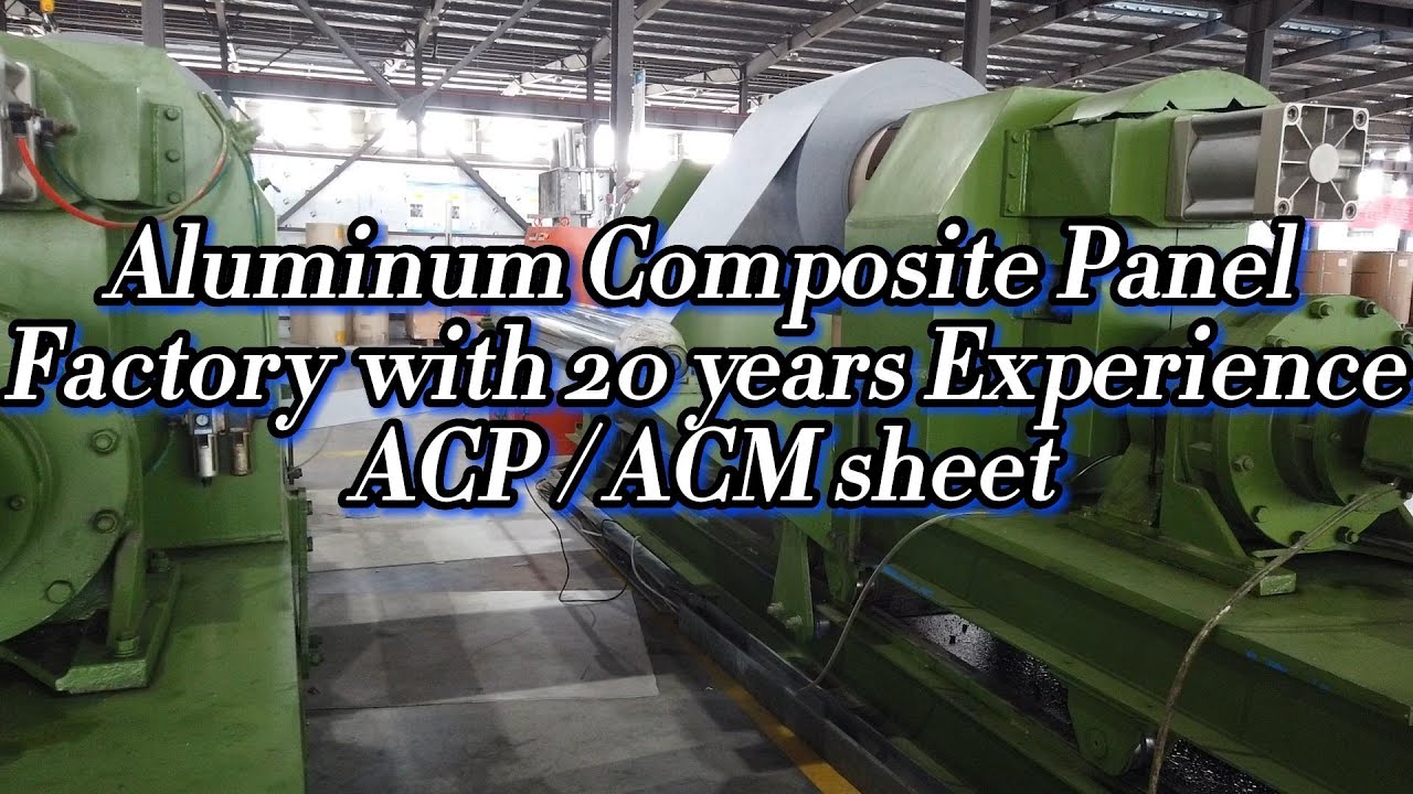 Aluminum composite panel factory with 20 years experience, ACP / ACM ...