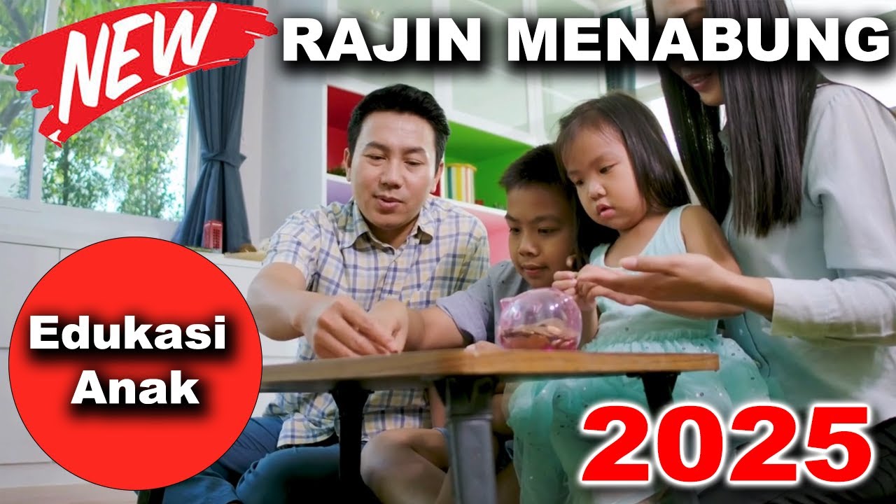 Lagu Anak: Rajin Menabung 🏦 Supaya Masa Depan Cerah - YouTube