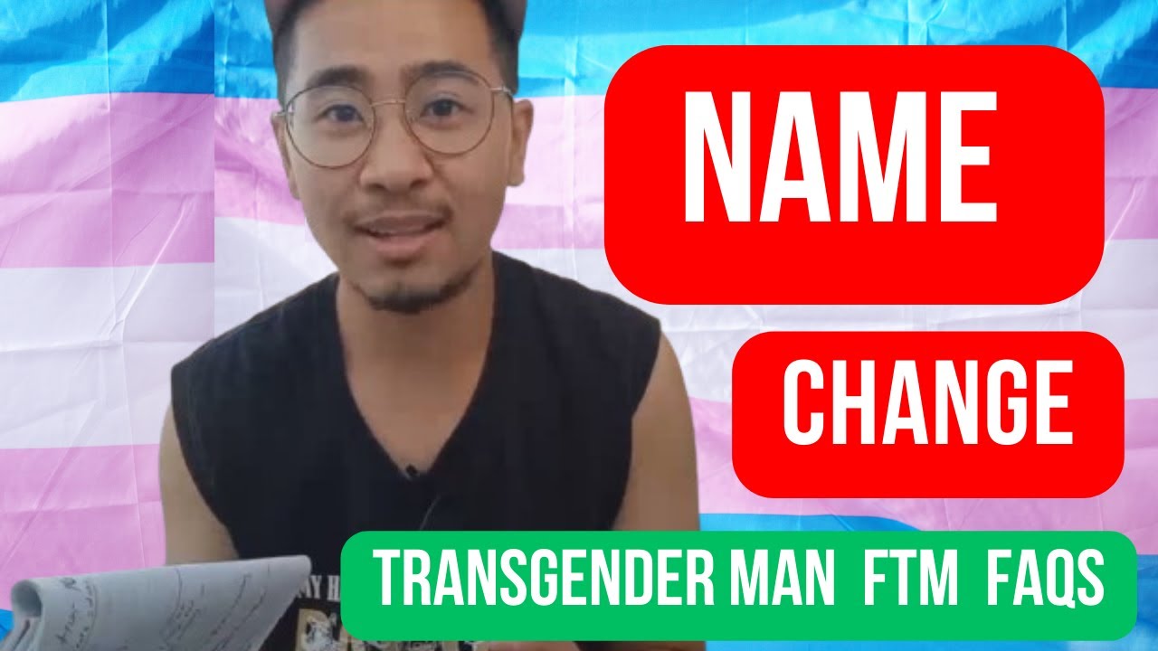 FTM TRANS MAN FAQS - PWEDE BANG MAGPALIT NG PANGALAN SA BC? - YouTube