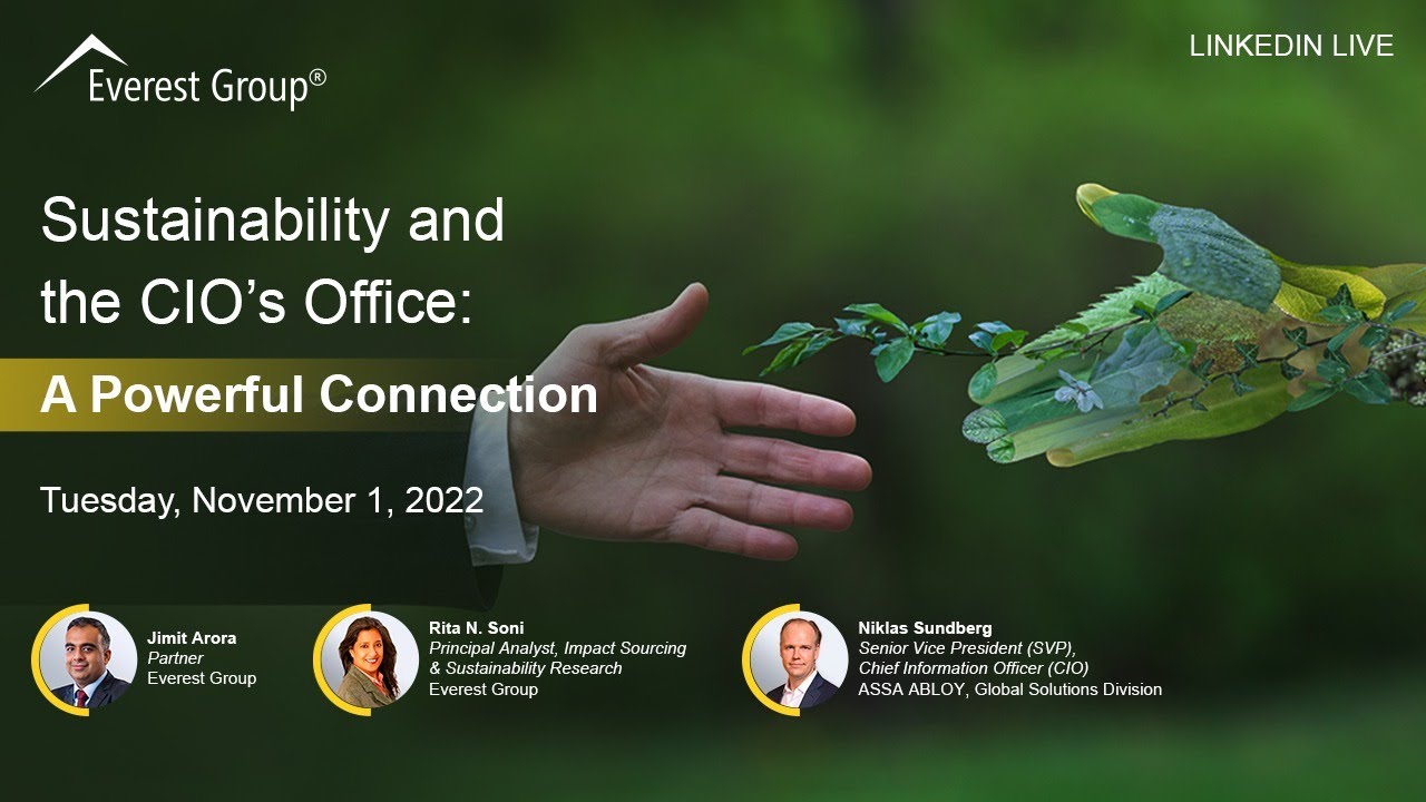 Sustainability and the CIO’s Office: A Powerful Connection - YouTube