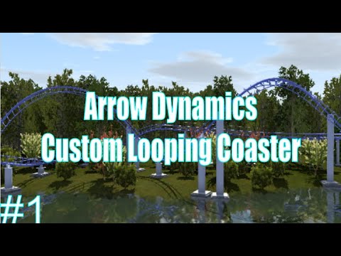 NoLimits 2 - Arrow Dynamics Custom Looping Coaster 5/1/22 - YouTube