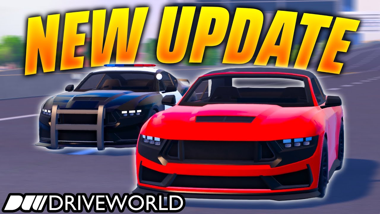 *NEW UPDATE* IN DRIVE WORLD!! (2 NEW CARS! + MORE!!) - YouTube
