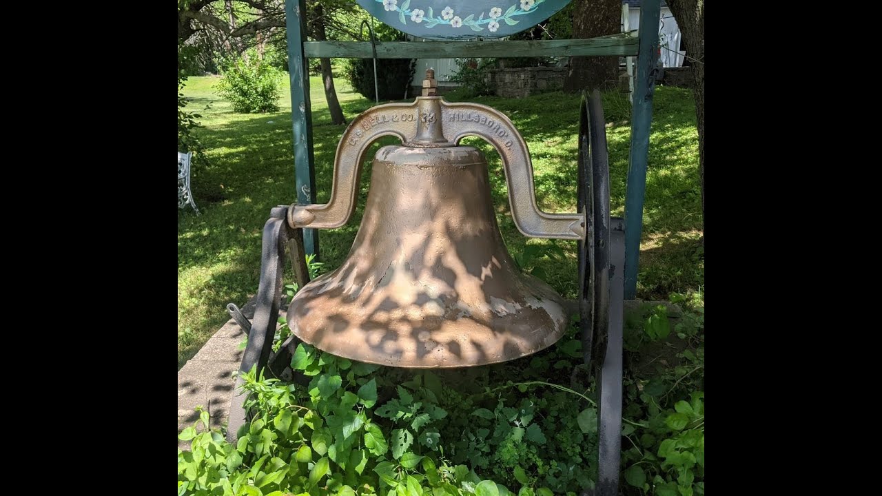 C.S.Bell Co. Antique Cast Bell For Sale at Auction - YouTube