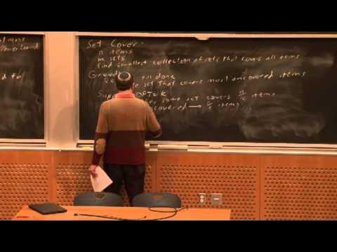 Lecture 19 10/28 Approximation Algorithms - YouTube