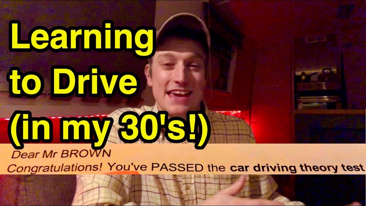 Learning to Drive in my 30's (Thoughts!) - YouTube
