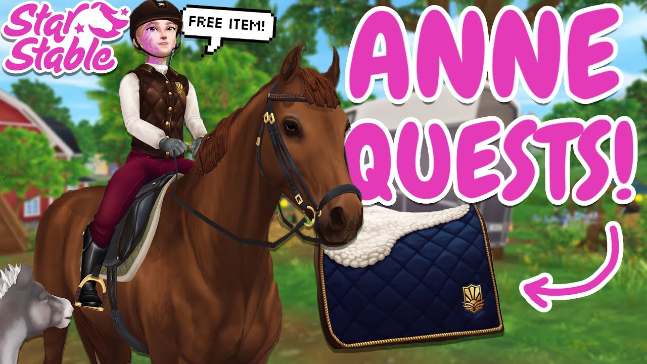 *FREE ITEM!* TRAINING WITH ANNE NEW QUESTS IN STAR STABLE UPDATE! 😳 ...