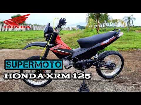 1st Gen Honda XRM125 | Converted to Supermoto | PAPBRADWORX - YouTube