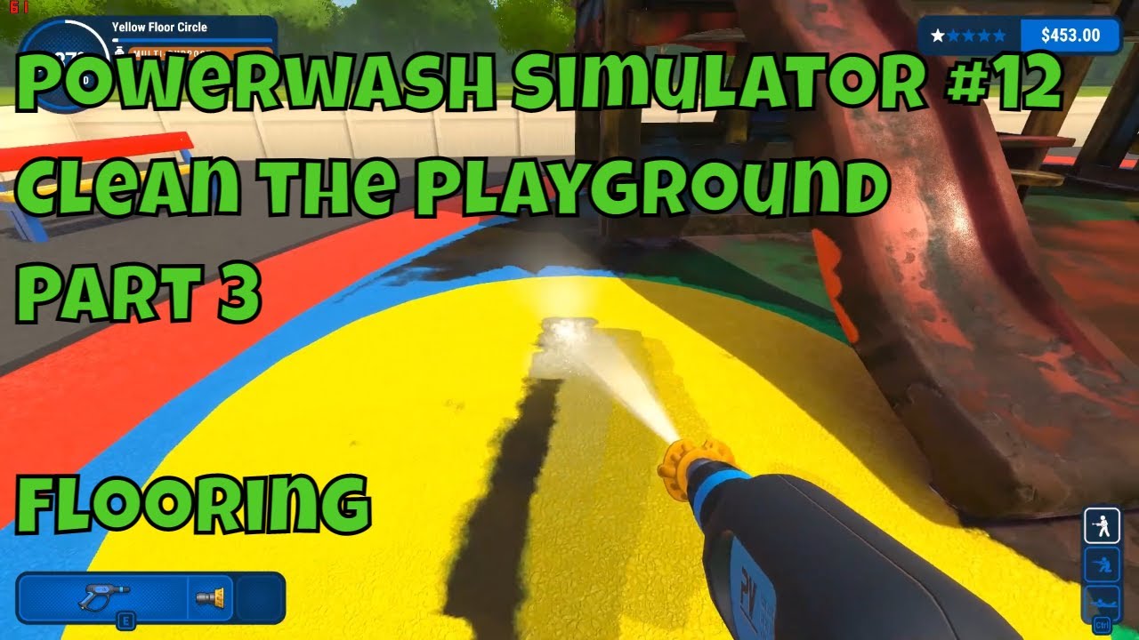 Powerwash simulator gameplay no commentary Clean the Playground Part 3 ...