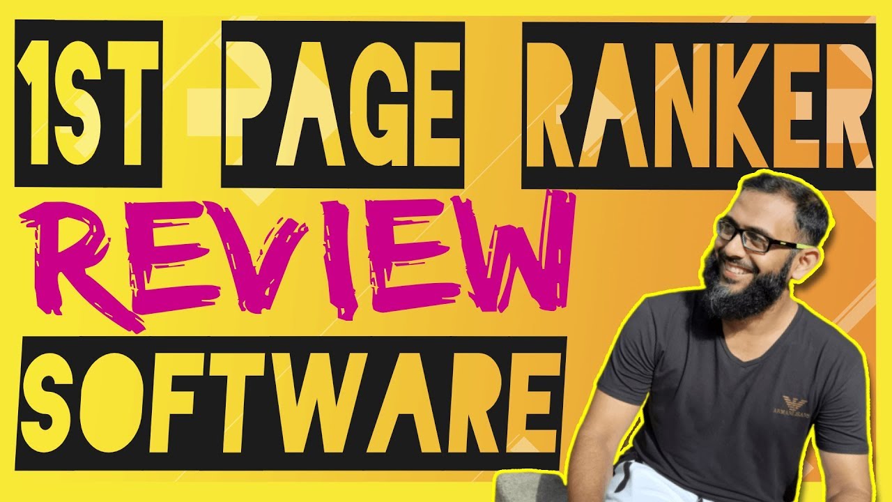 1st Page Ranker Review💥The Fastest & Easiest way to Rank on 1st Page of ...