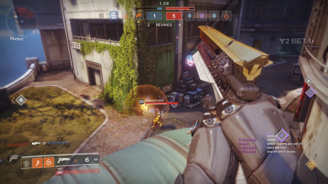 Destiny 2 Beta Team Wipe - YouTube