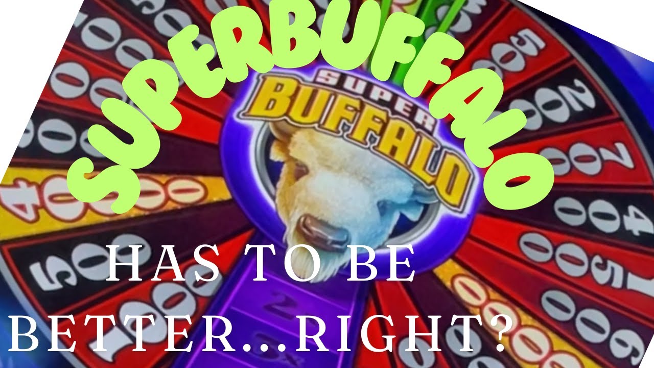 SUPER BUFFALO SLOT. The white SUPER Buffalo, with a wheel feature! - YouTube